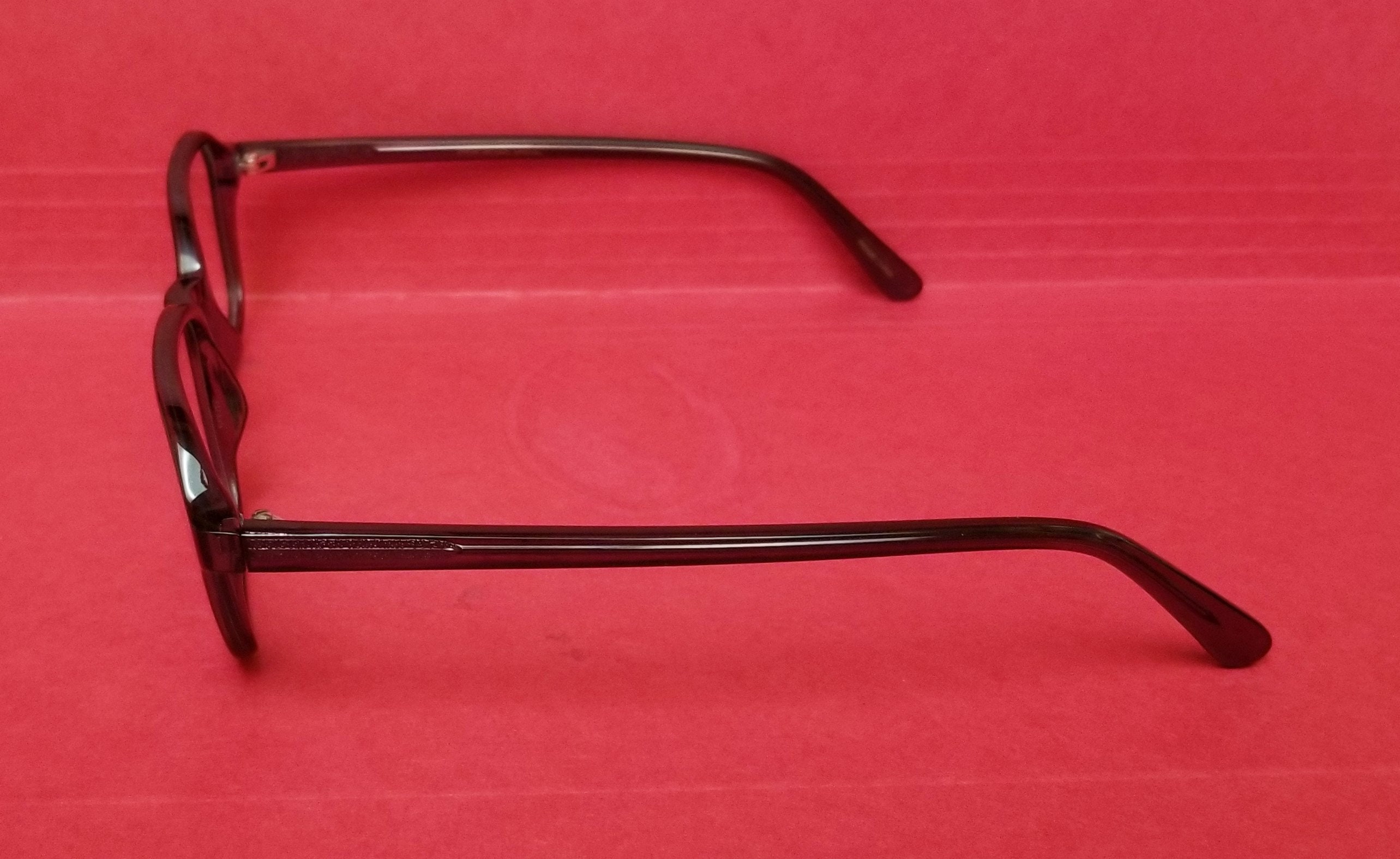 New Transparent Grey Shane Michael Special (SMS) Eyeglasses Rectangular ...