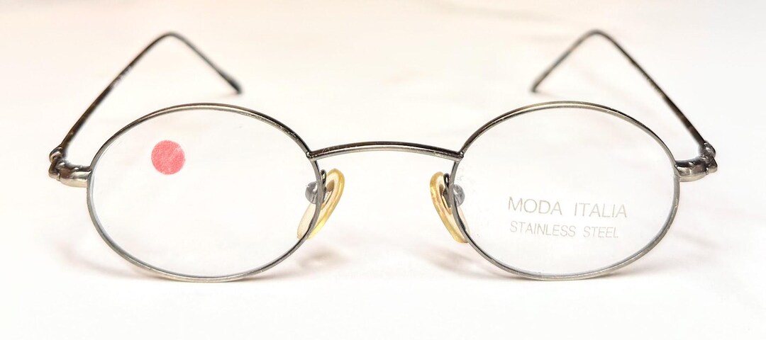 New Old Stock Vintage Moda Italia Eyeglasses Antique Gunmetal ...