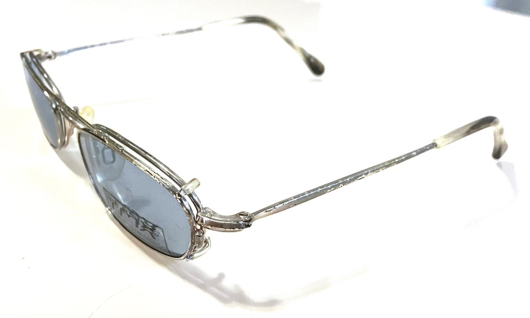 New Kenmark TMX Clip-on Sunglasses and Frames (some Discoloration on ...