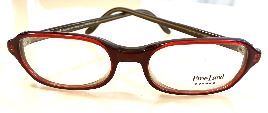 New Ruby Red Freeland Eyeglasses (transparent) ~ VISIBILIA ~ Made in ...