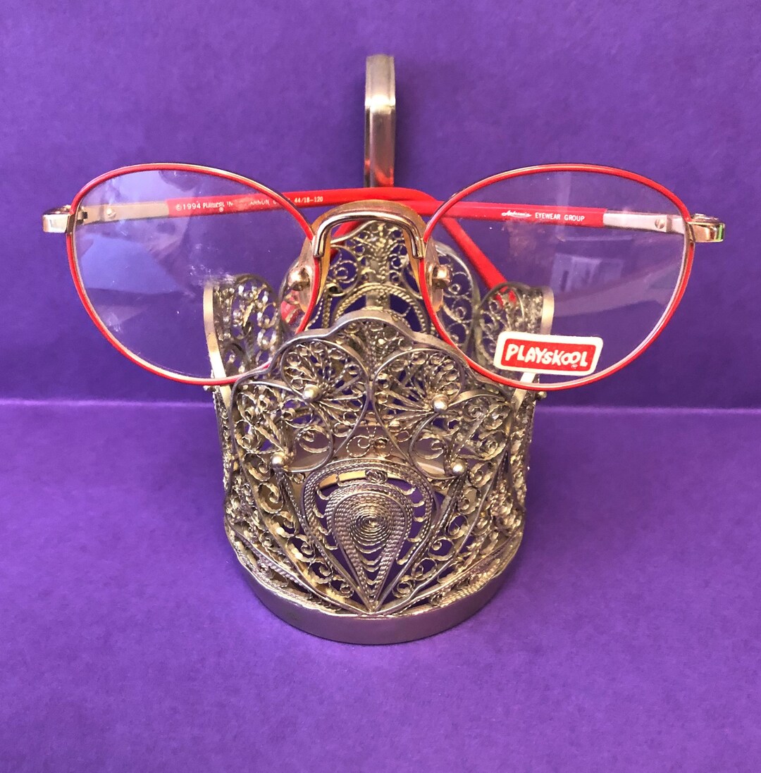 New Gold Kids Red PLAYSKOOL Eyeglasses Comfort Nose-pad Protection ...