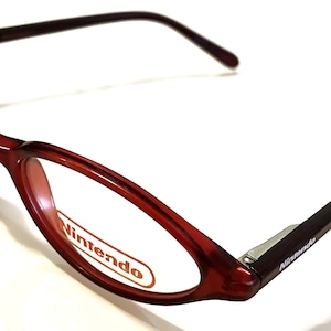 New Kids Burgundy See-through Nintendo Eyeglasses ~ Discontinued Model ...