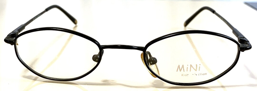 New Black Mini Eyeglasses Unique Shape ~ Discontinued Frame ~ Ships ...