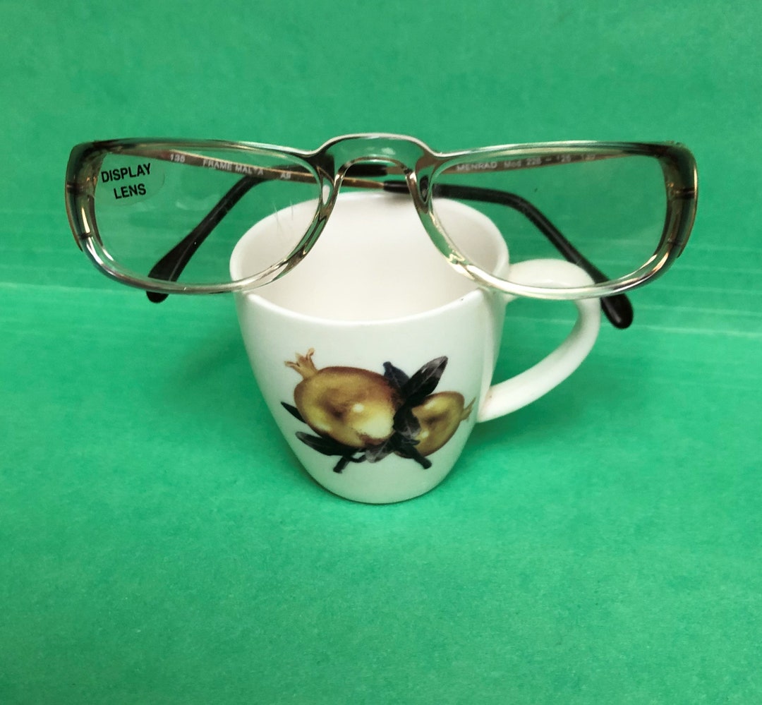 New Vintage MENRAD Eyeglasses Clear Cola Frames RX Prescription Frames ...