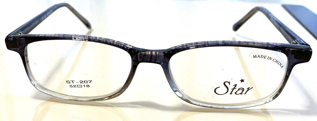 New Grey Star Eyeglasses Clear Frames ~ Discontinued Frames ~ Ships ...