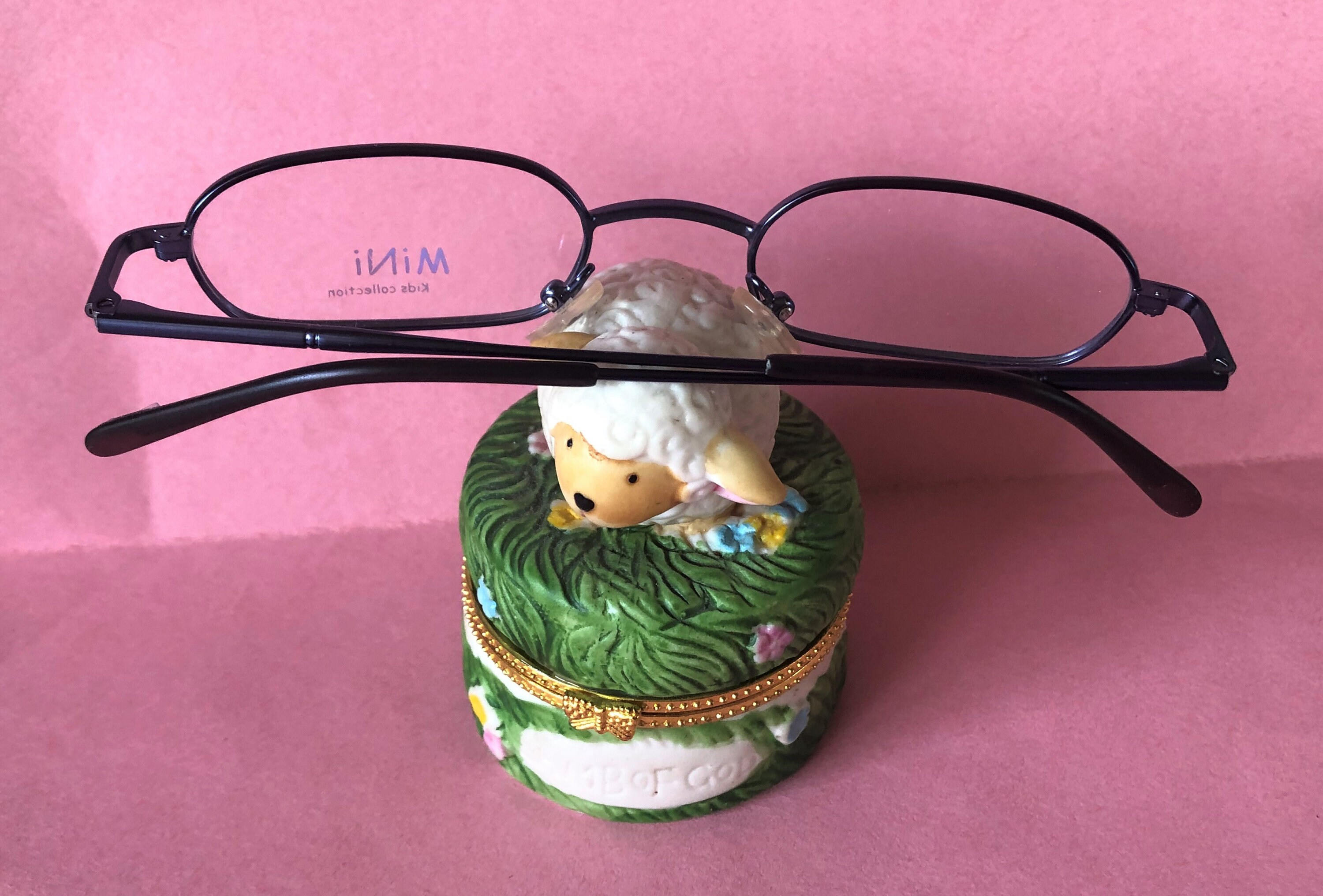 New Kids MINI Eyeglasses Collection Black Rectangle Frames Acetate ...