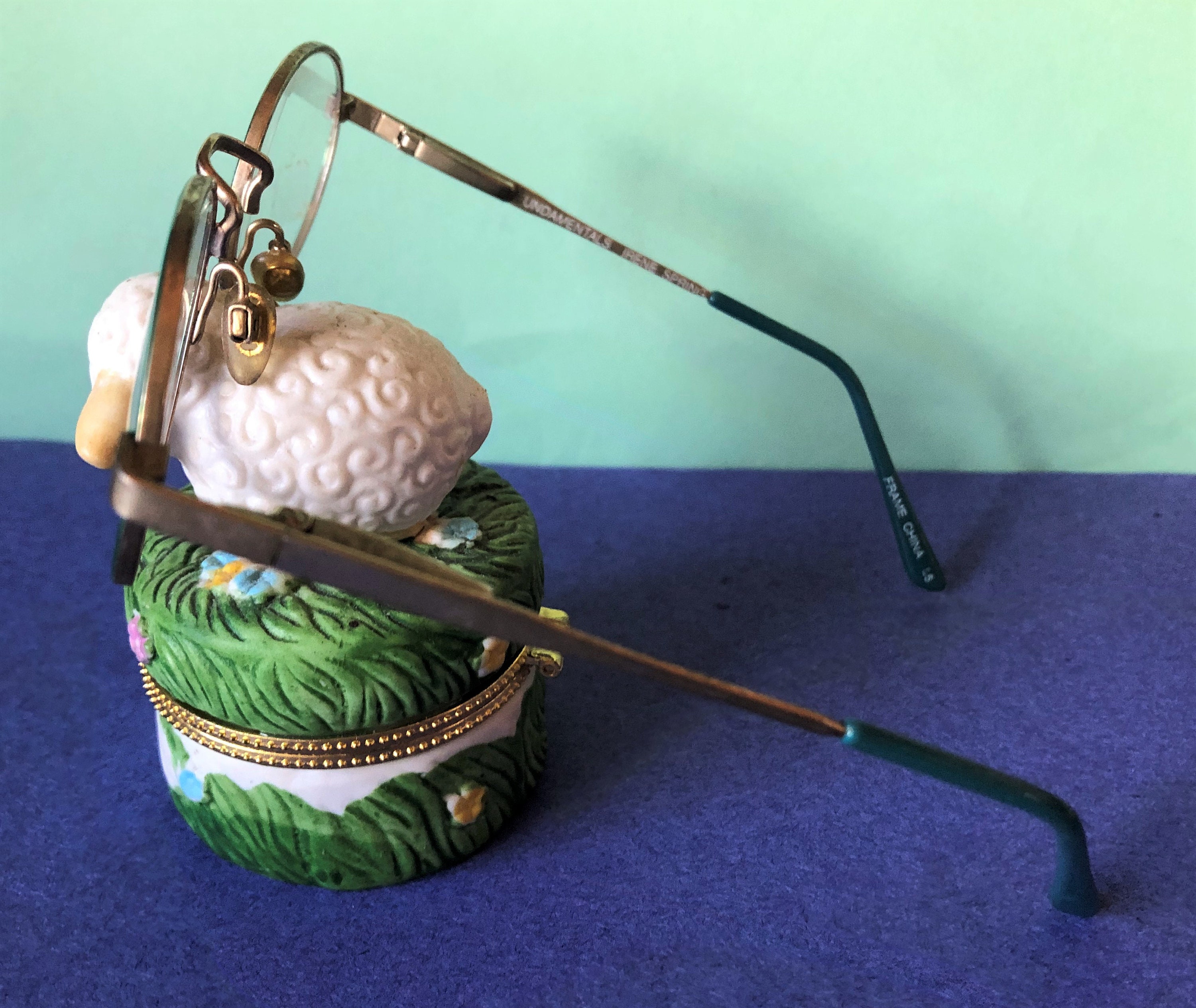 New Kids Matte Gold Kenmark FUNDAMENTALS Eyeglasses Turquoise ...