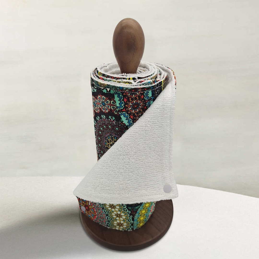 Reusable Paperless Paperless Towels With Snaps, Zero Waste, Paper ...