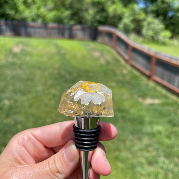 Flower Wine Stopper - Etsy