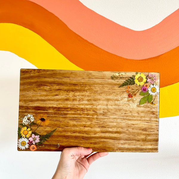Wood and Epoxy Resin Serving Tray - Etsy