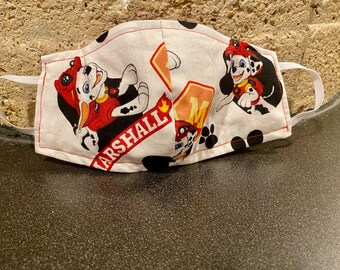 Paw Patrol Marshall Mask - Etsy