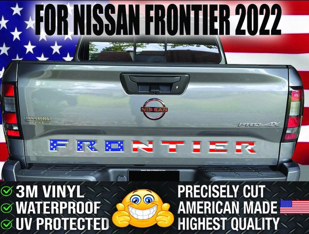 2022+ Nissan Frontier Tailgate Letter 3M Decals/inlay/stickers - Etsy