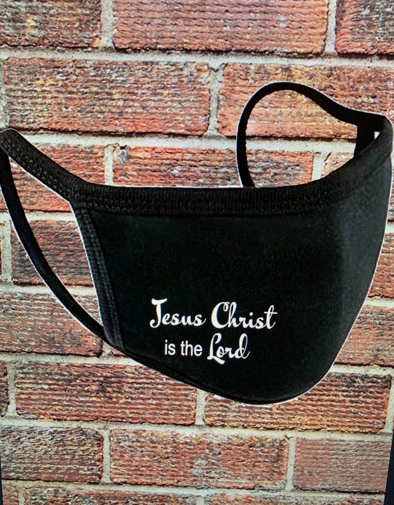 Bible Verse Face Mask/black Face Mask /cotton Face Mask/biblical Face ...