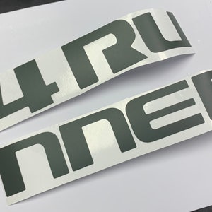 Fits 2010-2024 Toyota 4runner Rear Emblem 3M Vinyl Decal Overlay - Etsy