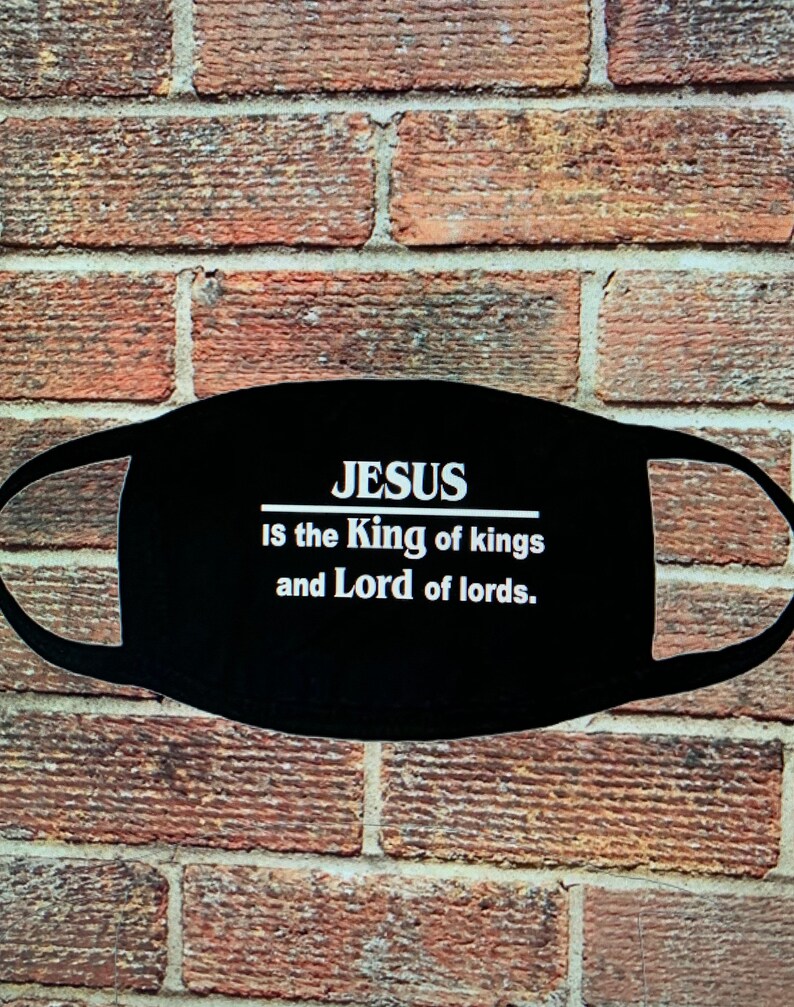 Bible Verse Face Mask/black Face Mask /cotton Face Mask/biblical Face ...