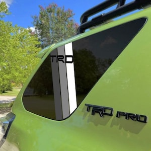 Fits 2010-2023 Toyota 4runner Retro PRECUT Window Racing Stripes, TRD ...