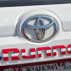 Fits 2010-2024 Toyota 4runner Rear Emblem 3M Vinyl Decal Overlay - Etsy