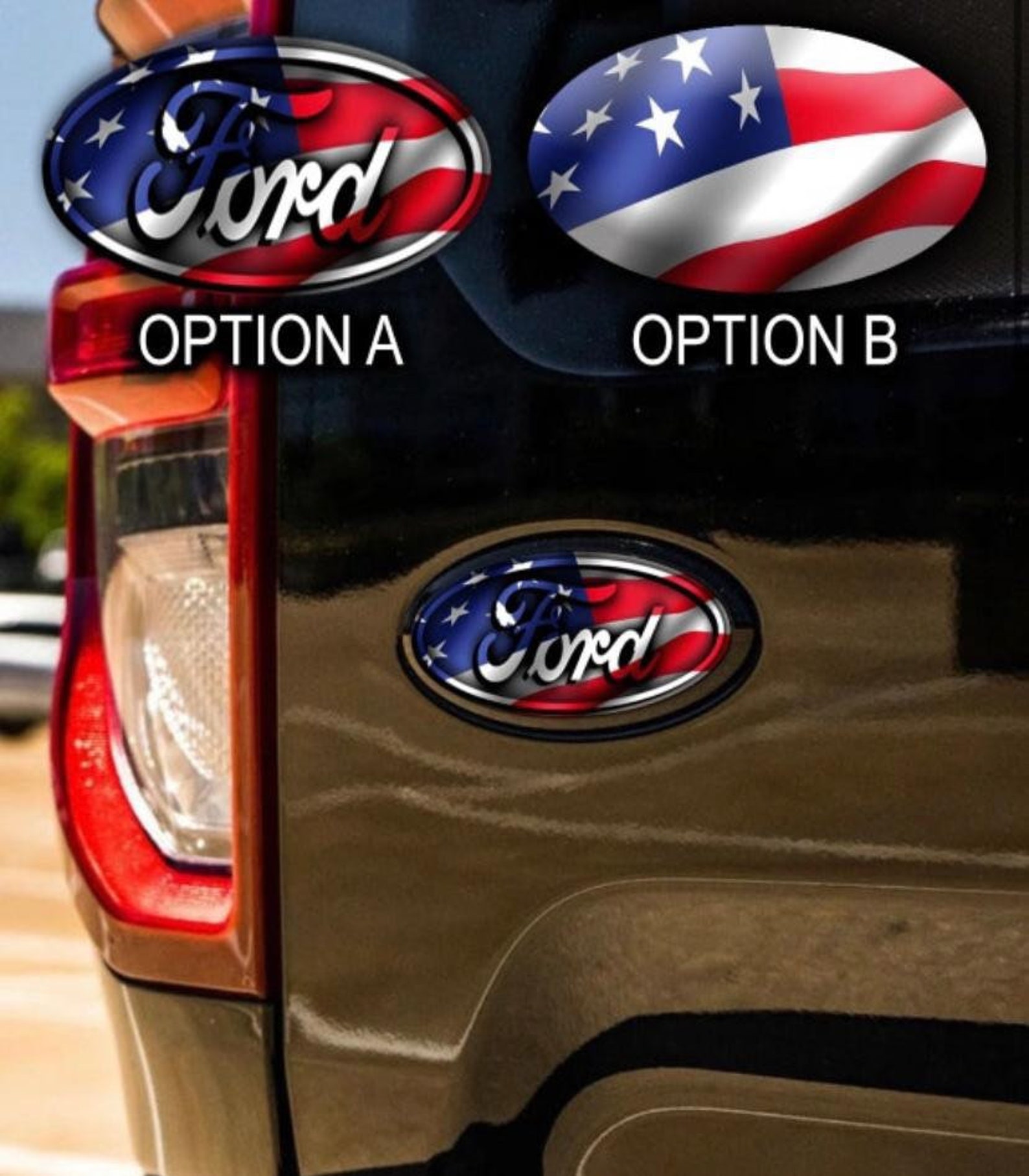 Fits Ford 2021 Bronco Emblem Overlay Badge 3M Decal for Tailgate - Etsy