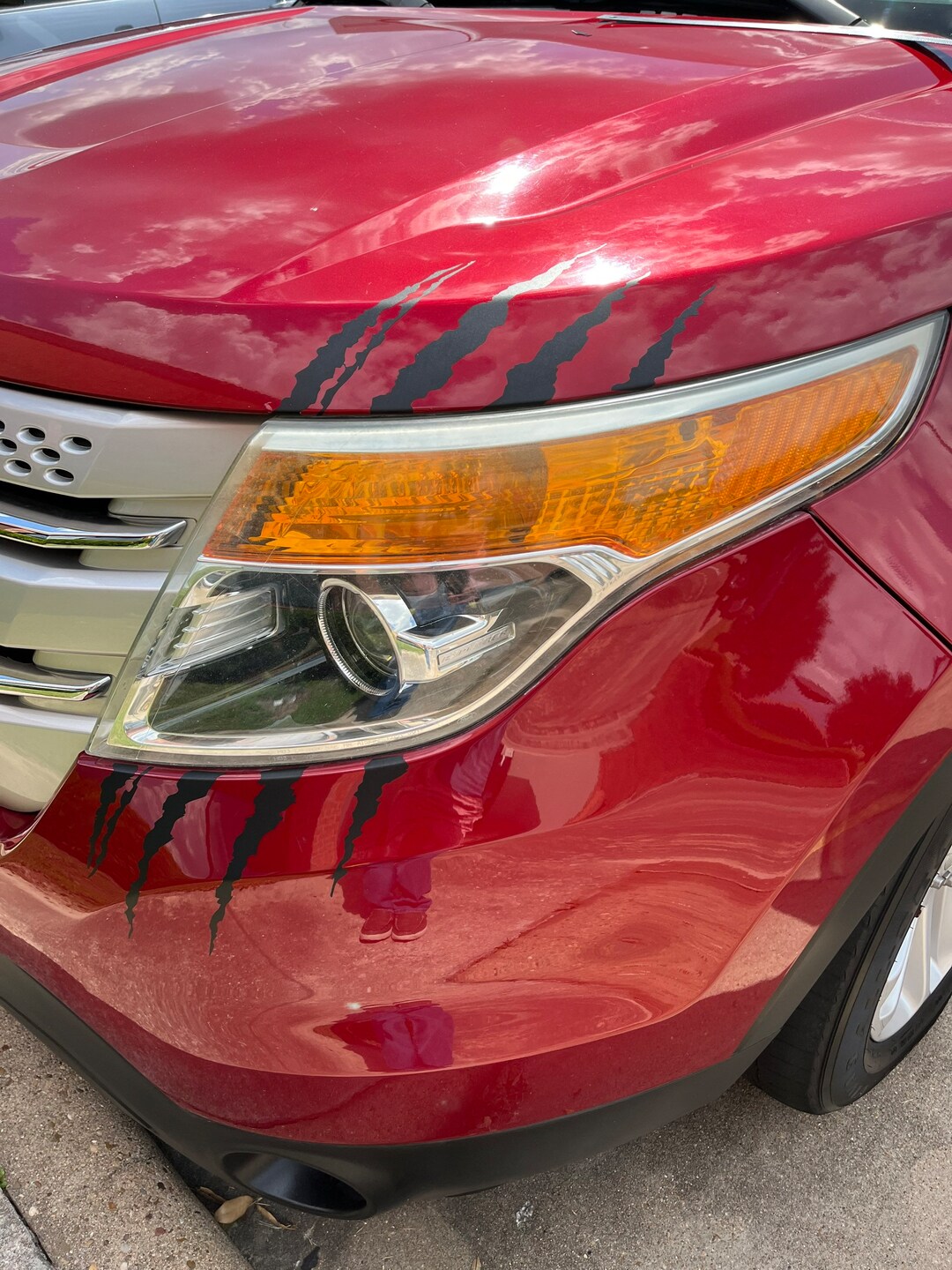 Bear Claw Scratch Decals - Etsy