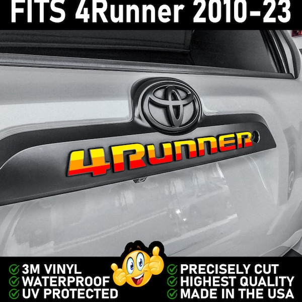 Toyota 4runner Emblem Overlays - Etsy