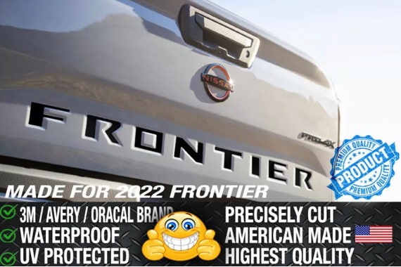2022 Nissan Frontier Tailgate 3M Decal/inlay/stickers - Etsy