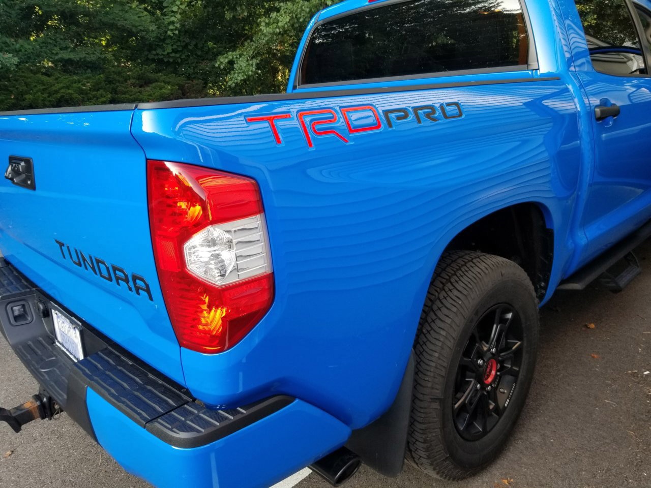 Toyota Tundra TRD PRO Bed Vinyl Lettering Decals Sticker Graphics ...