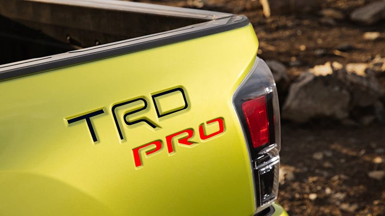 Fits 2022+ Toyota Tacoma TRD PRO Bed Insert Decals/stickers - Etsy Canada