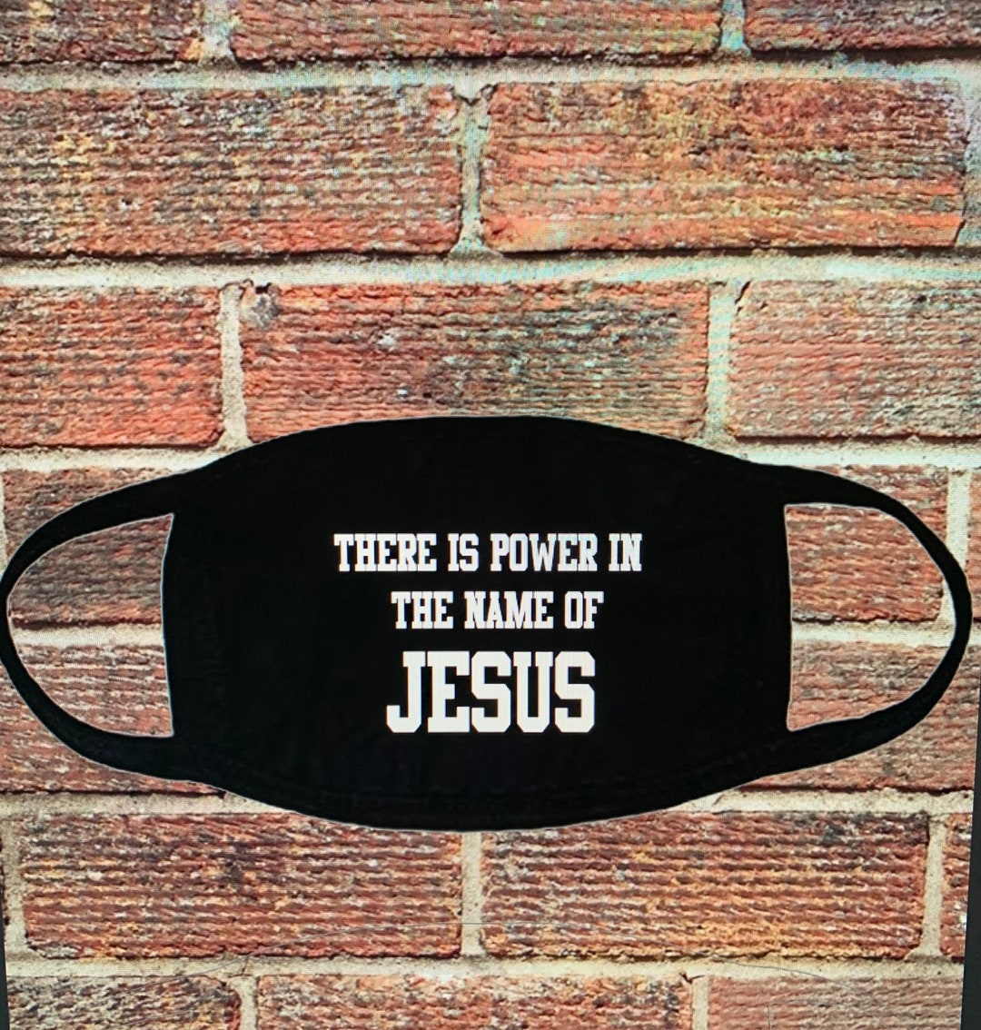 Bible Verse Face Mask/black Face Mask /cotton Face Mask/biblical Face ...