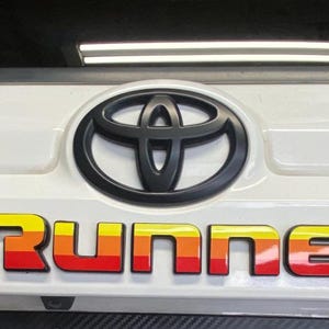 Fits 2010-2024 Toyota 4runner Rear Emblem 3M Vinyl Decal Overlay - Etsy