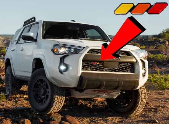 Toyota Tacoma 4runner Tundra Tri-color 3 Grille Badge EMBLEM - Etsy