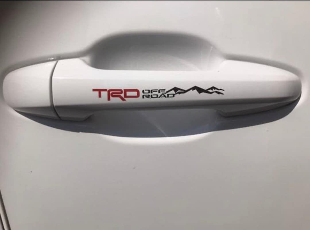 TRD off Road Mountain Decals Lasts 7+ - Etsy