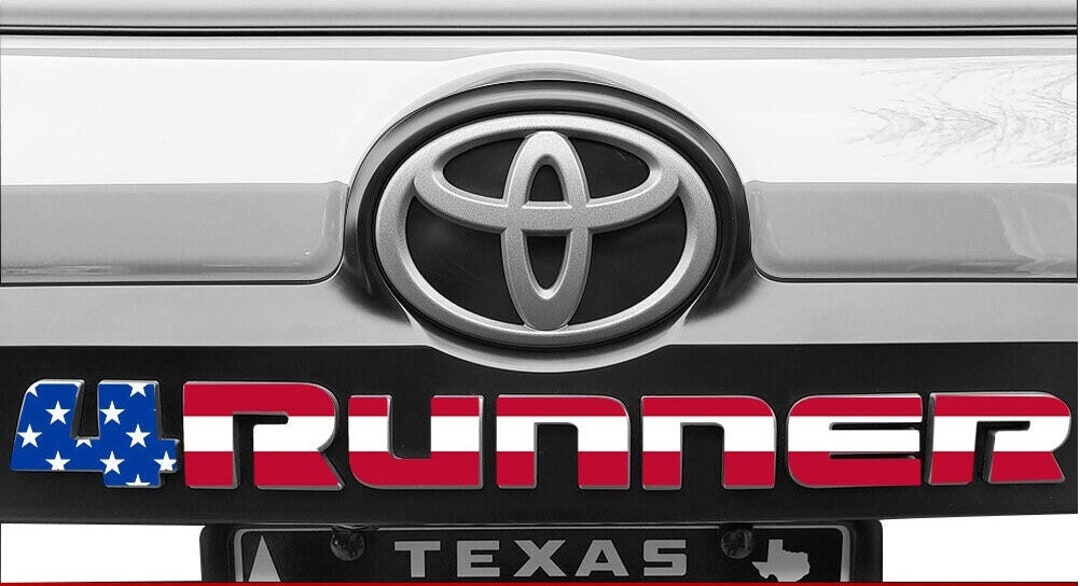Fits 2010-2024 Toyota 4runner Rear Emblem 3M Vinyl Decal Overlay - Etsy