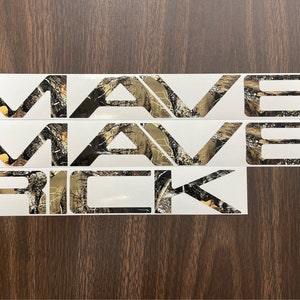 Fits 2022+ Ford Maverick 3M Tailgate Letters Decal/sticker/inlays - Etsy