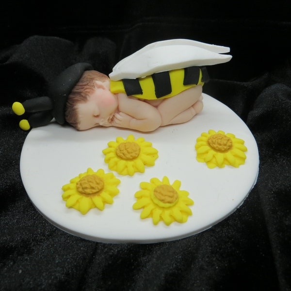 Baby Bee Cake Topper - Etsy