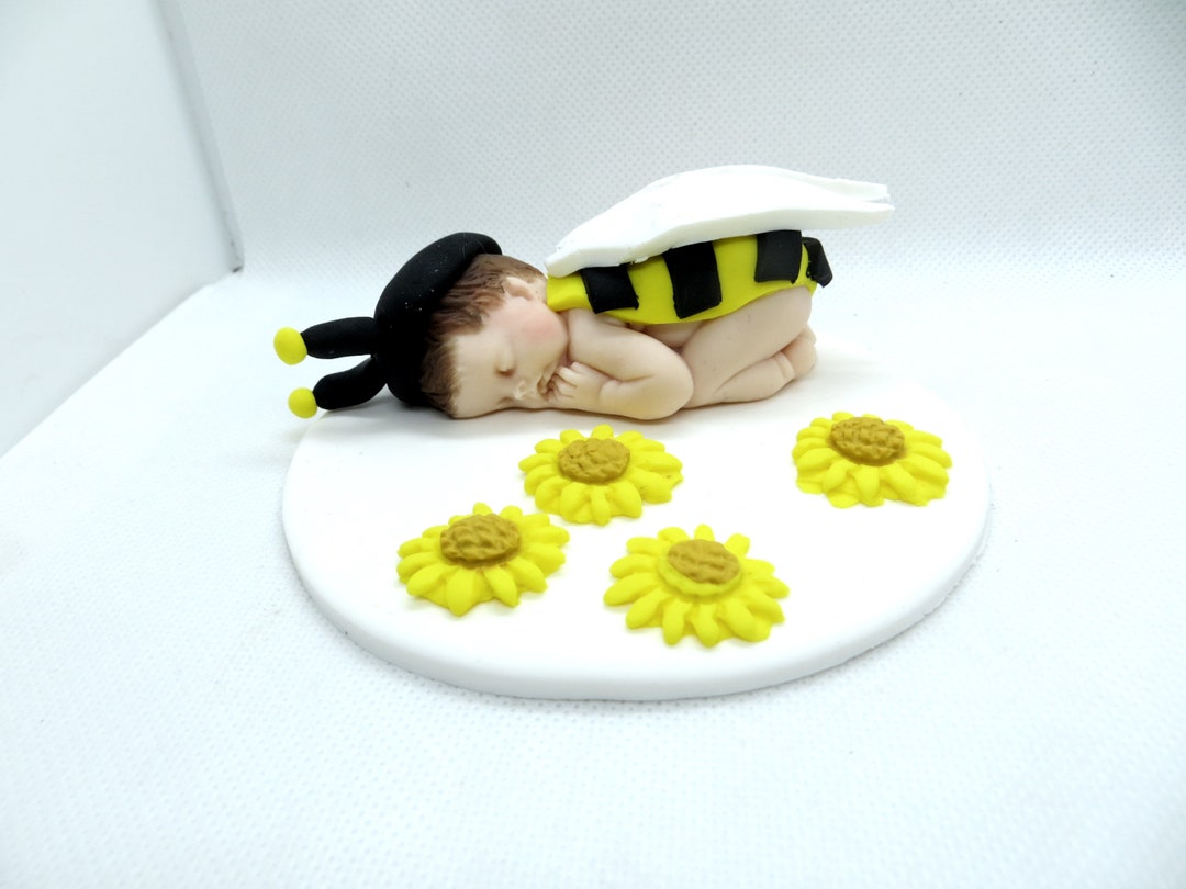 Bumble Bee Baby Figurine / Cake Topper - Etsy