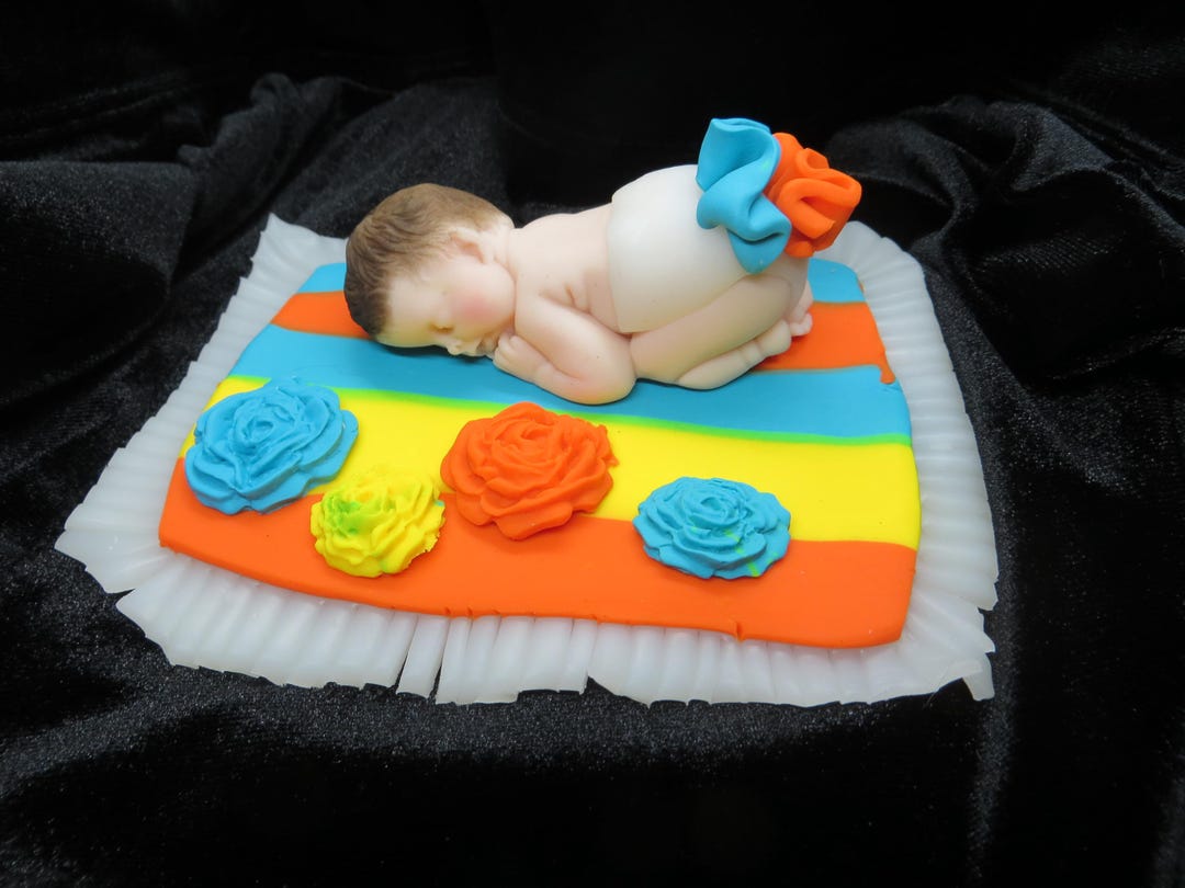 Fiesta Baby Figurine / Cake Topper - Etsy