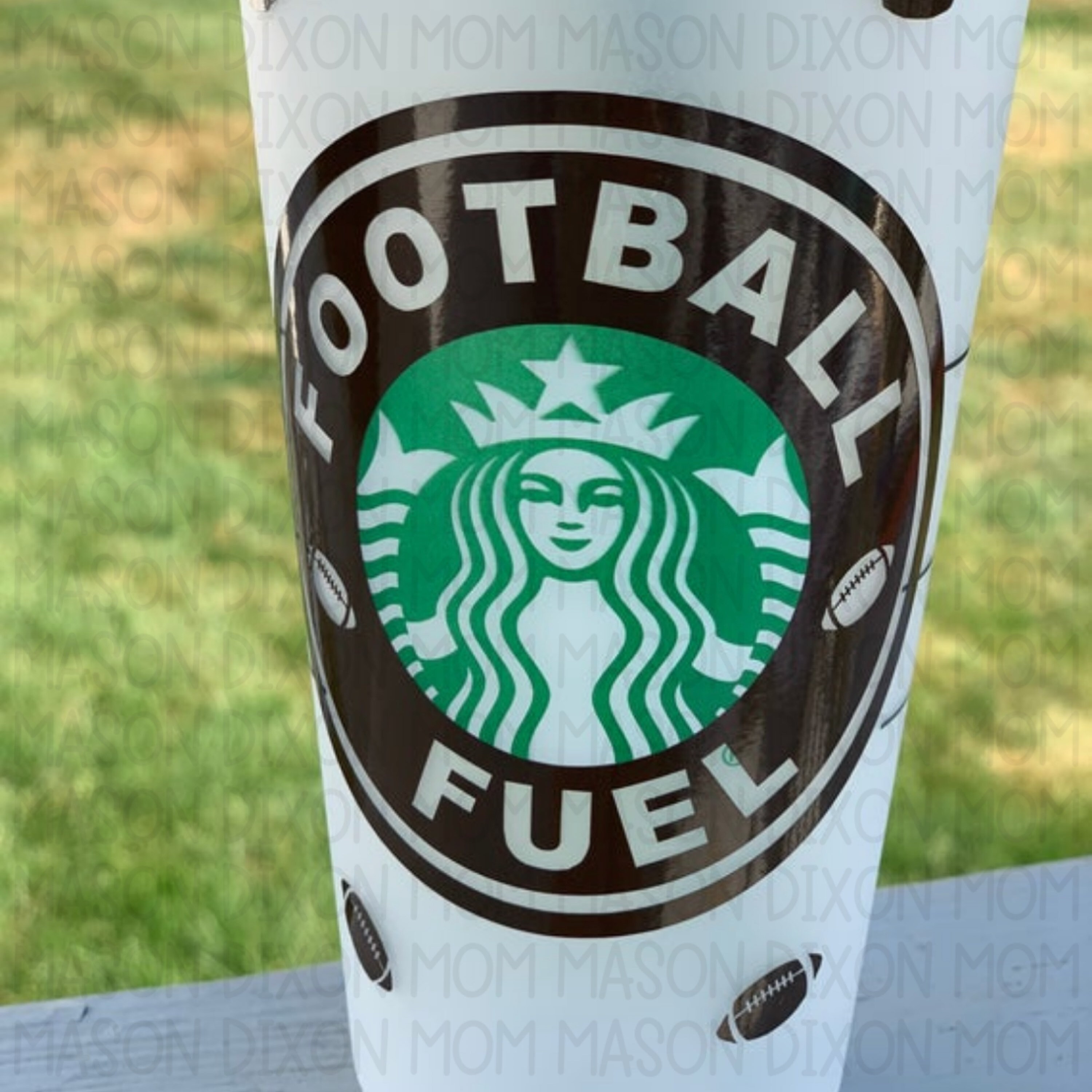 Starbucks Football Fuel SVG CUT File .studio3for Starbucks | Etsy