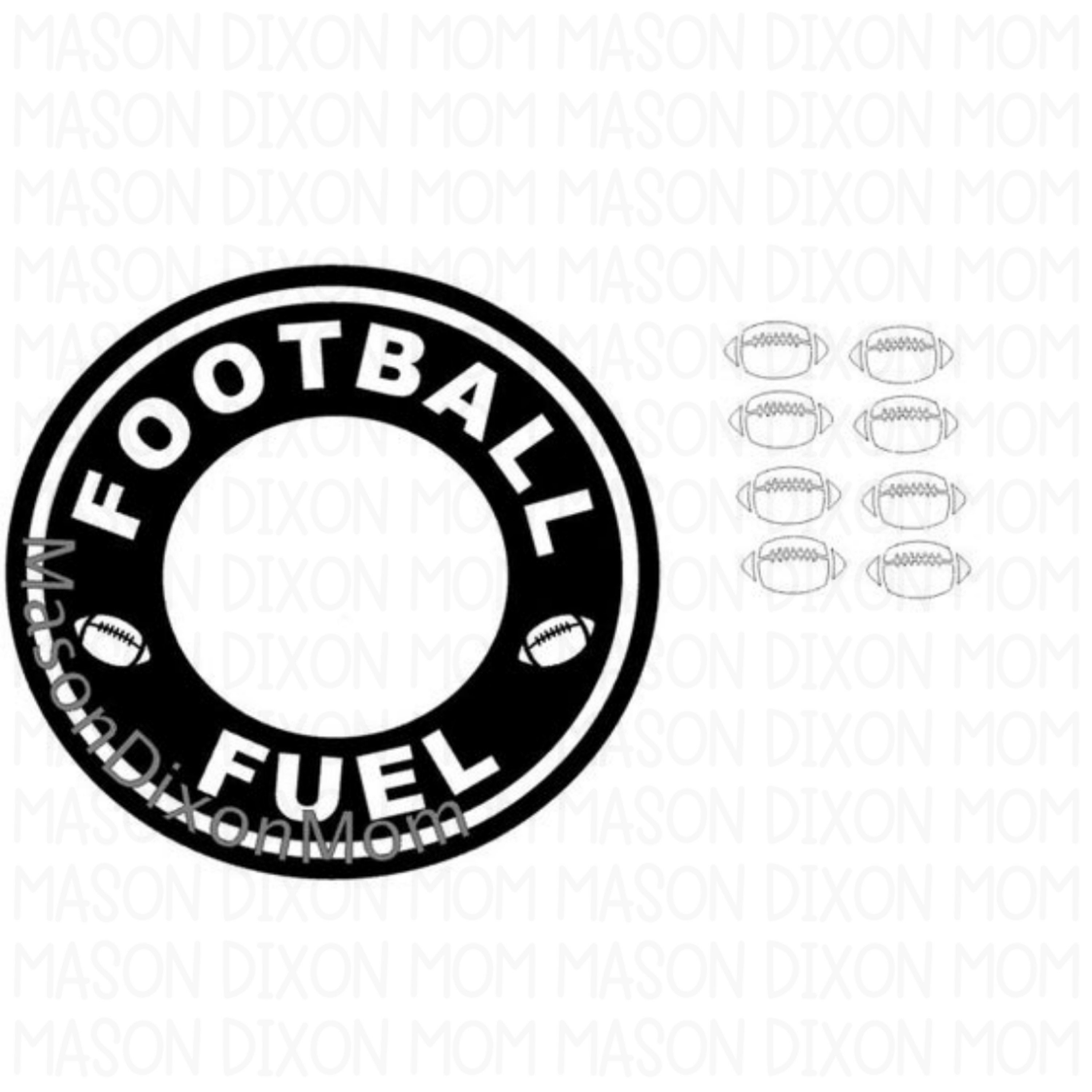 Starbucks Football Fuel SVG CUT File .studio3for Starbucks | Etsy
