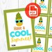 Have a Cool Summer Printable Gift Tags, Pineapple With Sunglasses ...