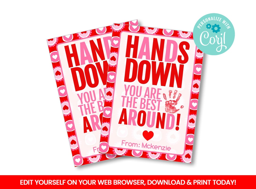 EDITABLE Soap Rectangle Tags, Hands Down, Sanitizer Tags Ideas, Kid ...