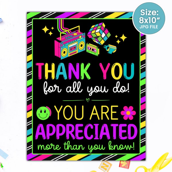 Teacher Appreciation Week Theme Ideas - Etsy