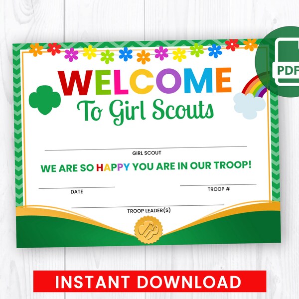 Girl Scouts - Etsy
