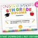 Printable 6th Grade Graduation Diploma, End of School Certificate, PDF ...
