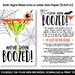 EDITABLE We've Been Boozed Drink Sign, You've Been Boozed Cocktails ...