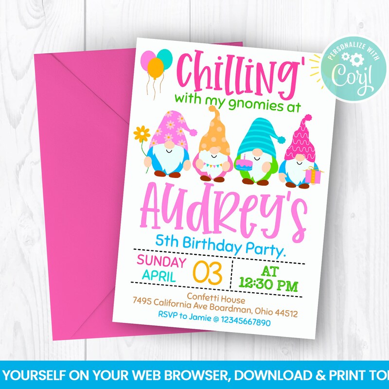 Birthday Gnomes - Etsy