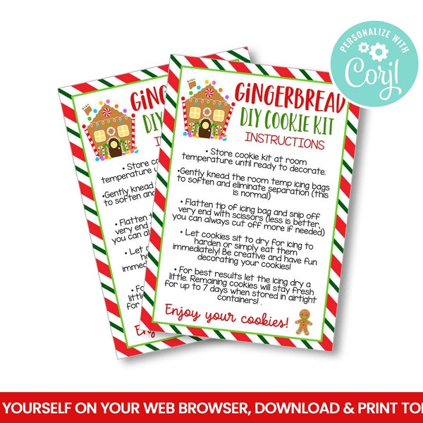 Gingerbread House Kit - Etsy