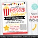 EDITABLE Popcorn Fundraiser Flyer Template, Charity Non Profit Event ...