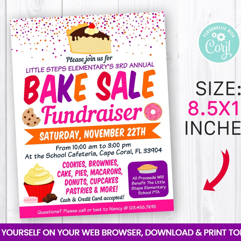 Bake Sale - Etsy