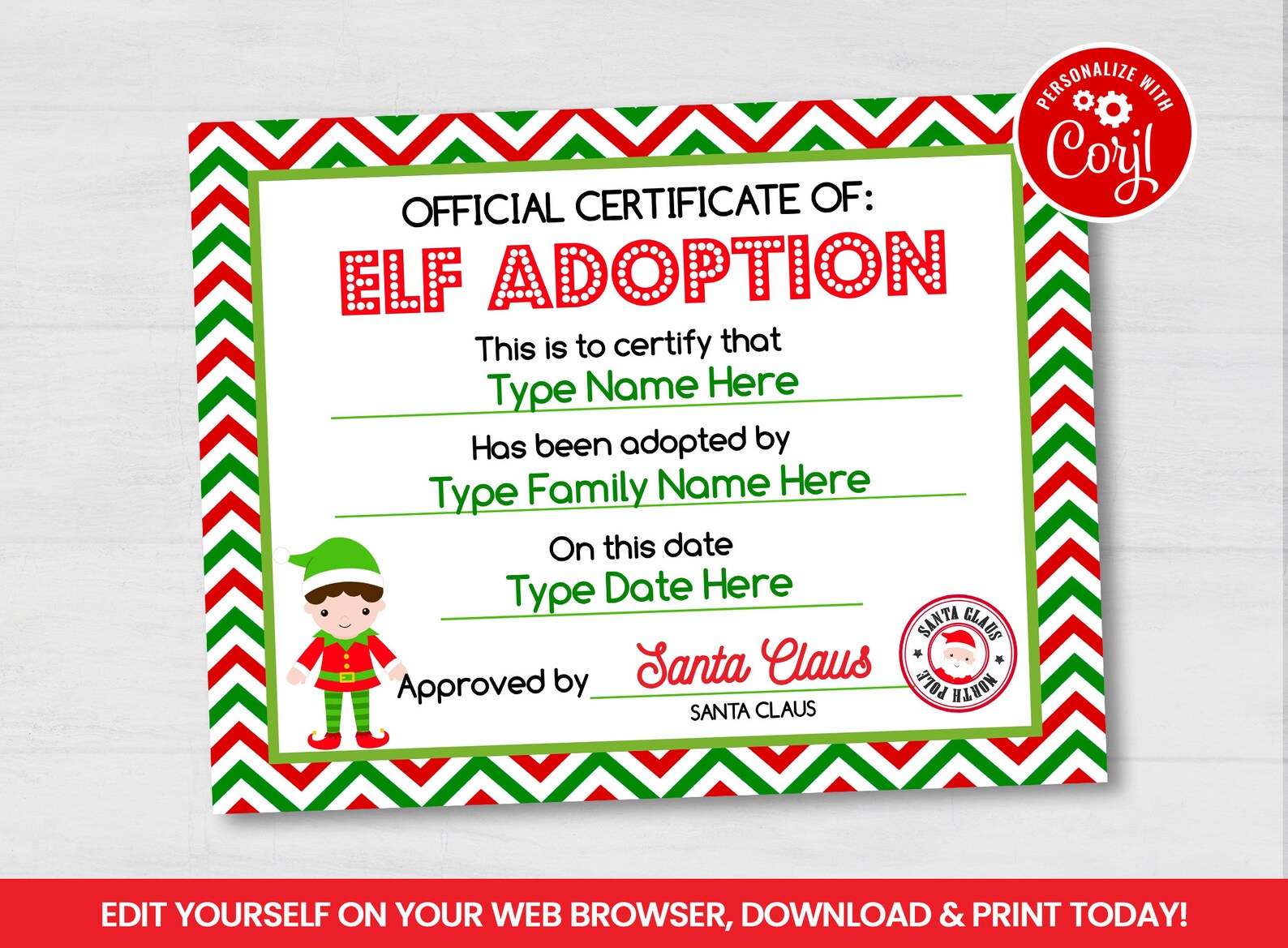 Editable ELF Activity Pack Self Editing Elf Adoption Welcome | Etsy