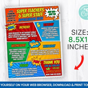 Superhero Teacher - Etsy